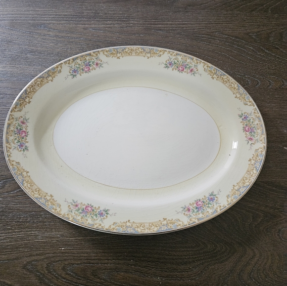 Edwin M Knowles | Dining | Edwin M Knowles 3 X 1 Oval Platter Semi ...